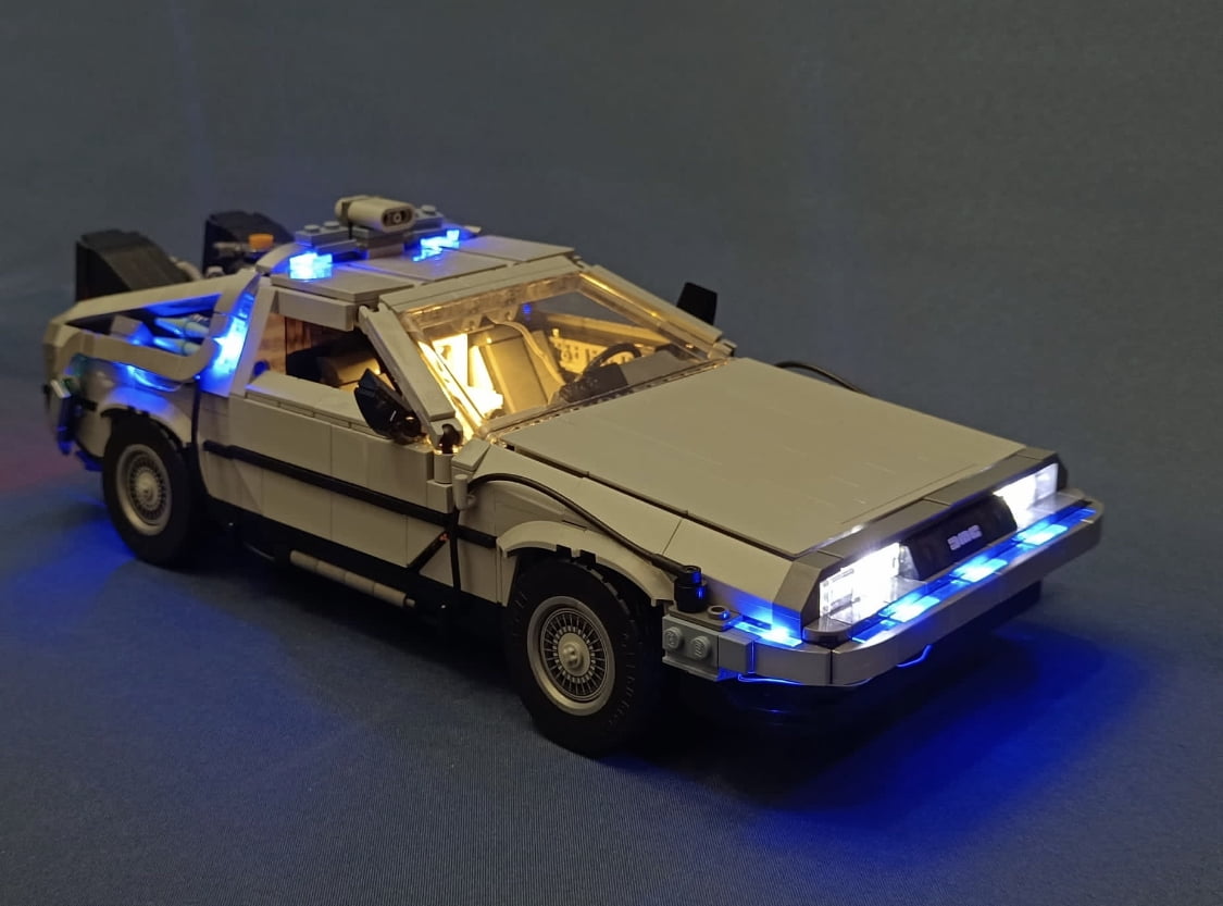 Brickstars Lego Time Machine 10300 LED Kit (Building Set Not Included ...