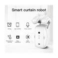 Tuya Smart WIFI Automatic Curtain Opener+Remote Roman Rod Curtains ...