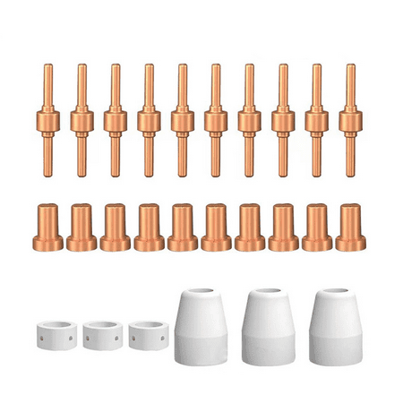 26PCS PT31 Torch Plasma Cutter Consumables for PT-31 LG-40 Torch CUT-40 ...