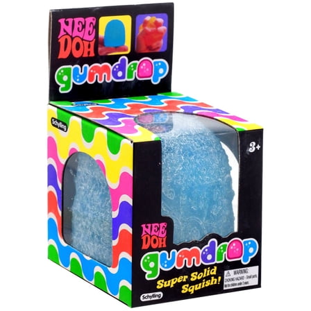 Schylling NeeDoh Mello Mallo BLUE Stress Ball, Squishy Color Changing ...