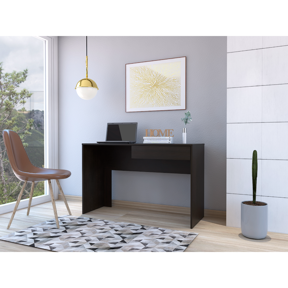 Acre Computer Desk with Drawer, Black - Walmart.com