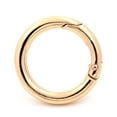 Fenggtonqii 1'' Round Spring Gate O-Ring Clasp Push Snap Hook Screw ...