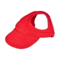 BESEW7 Dog Sun Hat for Large Dogs, Adjustable Baseball Cap with Ear ...