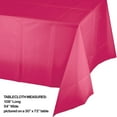 Hot Magenta Pink Plastic Tablecloths, 3 Count - Walmart.com