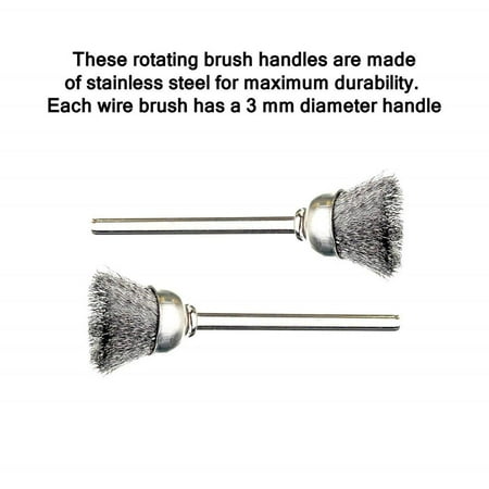 36pcs Wire Brush Set Firmly Fixed Steel Wire Wheel Brush Kit High ...