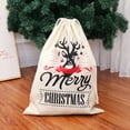 SPRING PARK Santa Sacks Large Christmas Drawstring Bags Drawstring ...