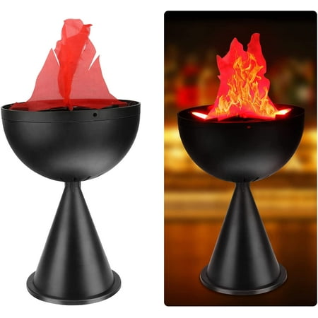 HUACA GlobalStore 3D LED Fake Fire Flames Effect Light, 110V Electric ...