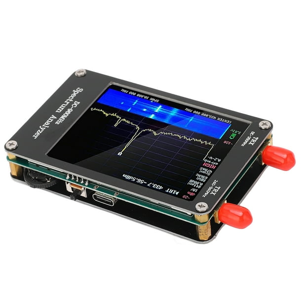 Spectrum Analyzer, 2.8in Touch Screen Automatic Self Test Dual Input MF ...