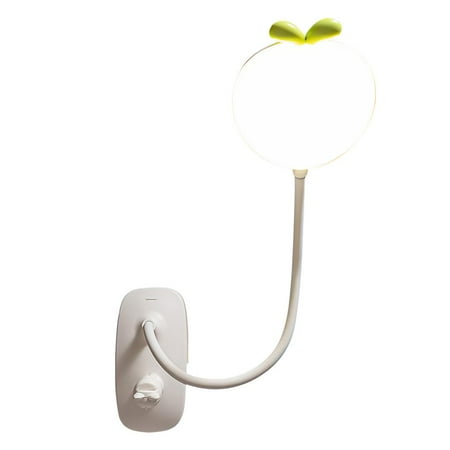 Clip-on Desk Lamp Three Level Bedside Color Temperature Table Lamp Eye ...