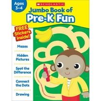 Jumbo Book of Pre-K Fun (Paperback) - Walmart.com