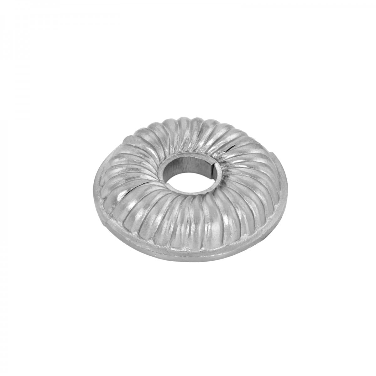 Radiator Flange Satin Finish Le Cruller 1/2" (IPS) pipe flange: 7/8 ...