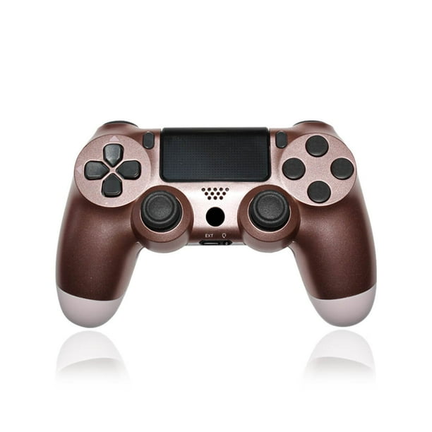 Control inalámbrico recargable compatible con Ps4 Rosa Metalico ...