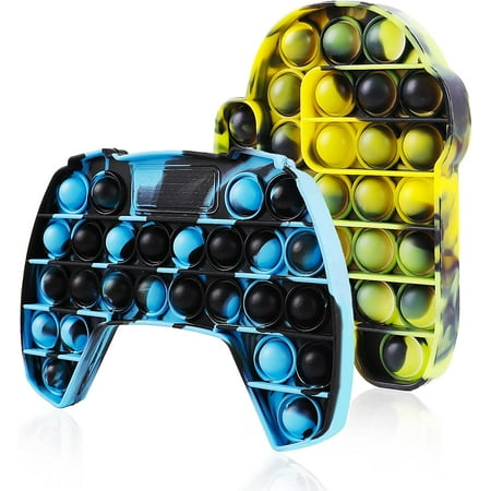 2 Packs Bubble Sensory its Push It Fidget Pop Toy, Popper Poop Figetget ...