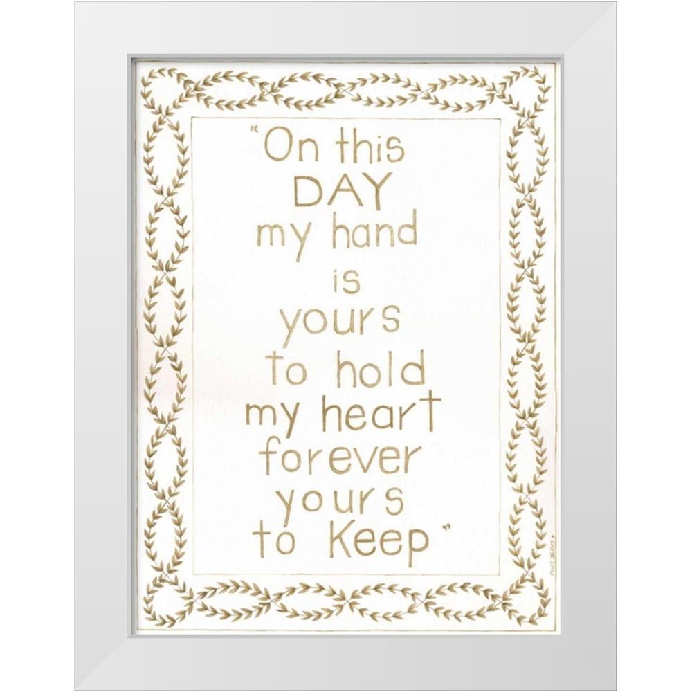 Shamp, Cindy 25x32 White Modern Wood Framed Museum Art Print Titled ...