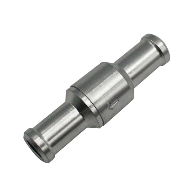 12mm Inline One Way Non Return Check Valve Fuel Water Gas Air Vacuum ...