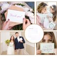 100 Packs White Single Panel Blank Cards and Envelopes 5 x 7 Heavy Flat ...