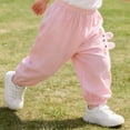 BXSRUTA Toddler Cotton Jogger Pants with Cute Bear Print Elastic Waist ...
