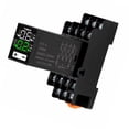 2X H3Y-4 AC220V Liquid Crystal Time Relay Dual Time with Base Small ...