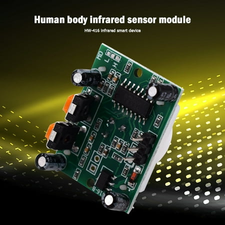 Jinveno HW-416 Adjustable IR Pyroelectric PIR Infrared Motion Sensor ...
