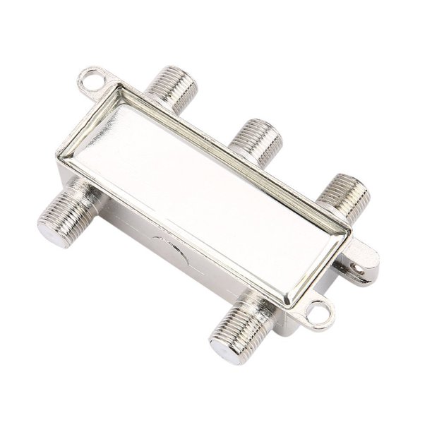 4 Way 4 Channel Satellite/Antenna/Cable TV Splitter Distributor 5 ...