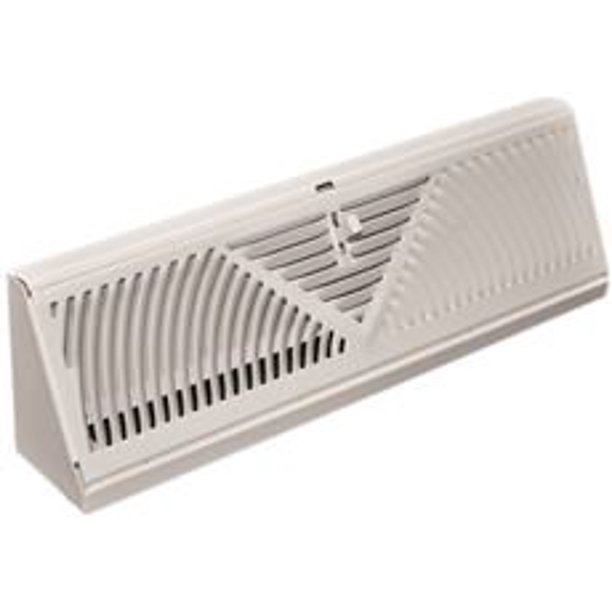 TRUAIRE SUPPLY BASEBOARD DIFFUSER, 15 IN., WHITE per 5 Each - Walmart.com
