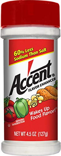 Accent All Natural Flavor Enhancer, 4.5 Oz - Walmart.com