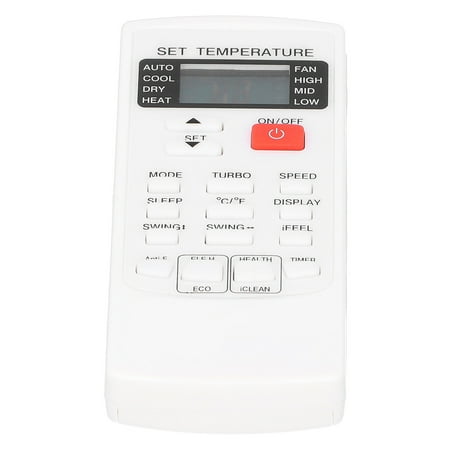 Air Conditioner Remote Control, Need 2x AAA Batteries Air Conditioning ...