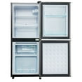 Kadyn 3.6Cu.Ft Dual Zone Refrigerator, Fridge for Home, 2.2+1.4Cu.Ft 4 ...