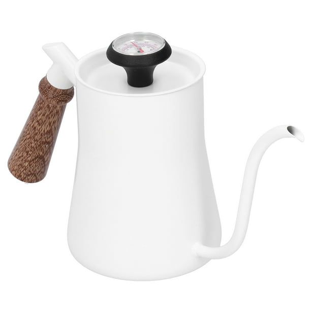 Coffee Kettle, Anti-corrosion Gooseneck Anti-scalding Wooden Handle ...