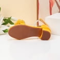 Gunia Kids Girl Sandals Arrival With Pearl Elegant Toe Loop Heeled ...