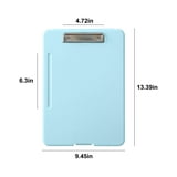 Lksixu Clipboard 13.4x9.4 w/ High Capacity Storage, Office Supplies ...
