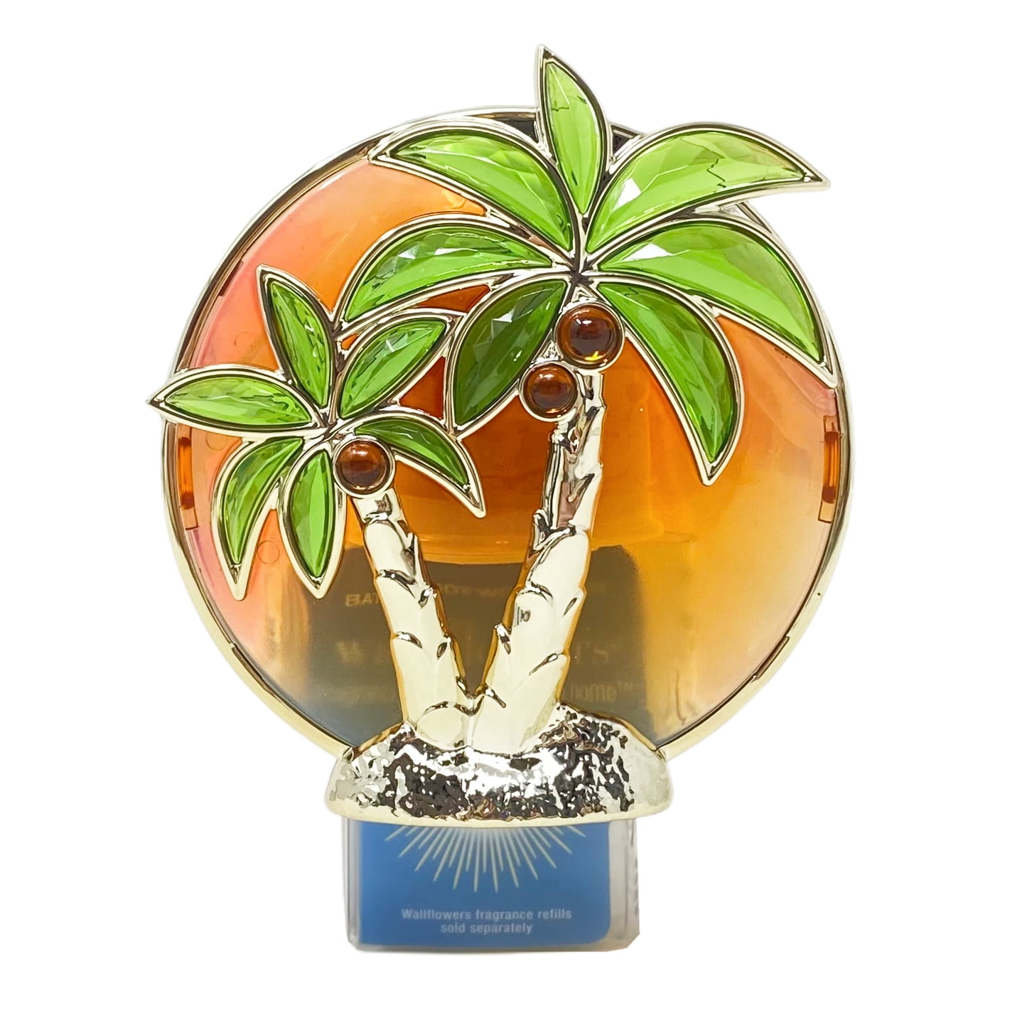 Bath and Body Works Palm Trees Sunset Nightlight Wallflowers Fragrance ...