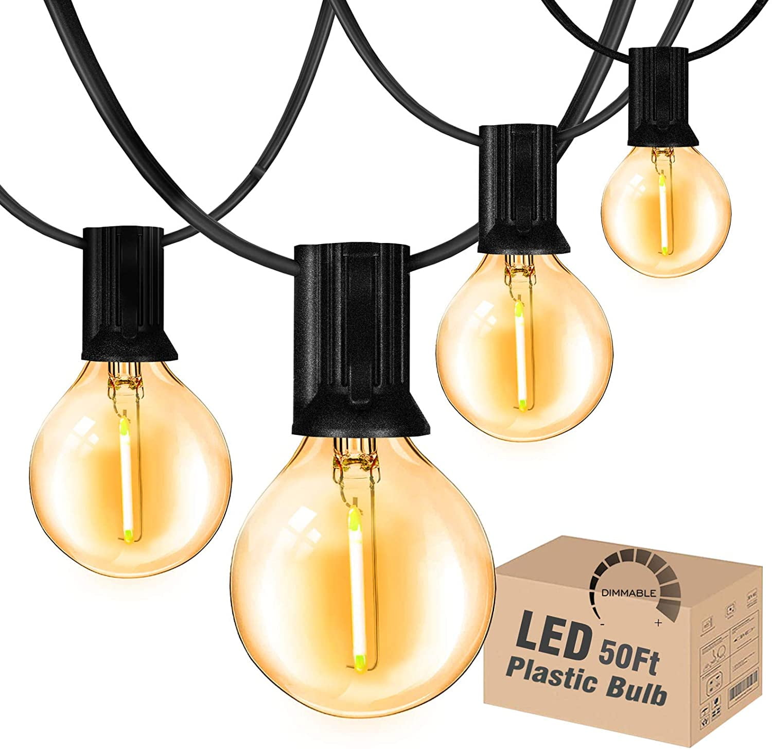 Meil Led G40 Globe String Lights | Shelly Lighting