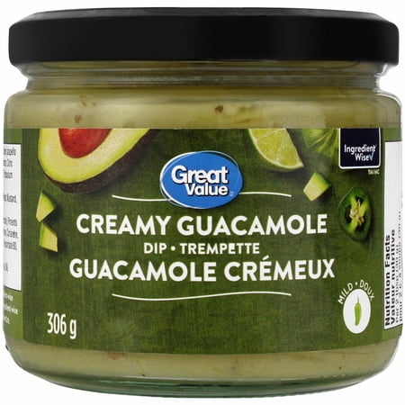 Great Value Mild Creamy Guacamole Dip, 306 g - Walmart.ca