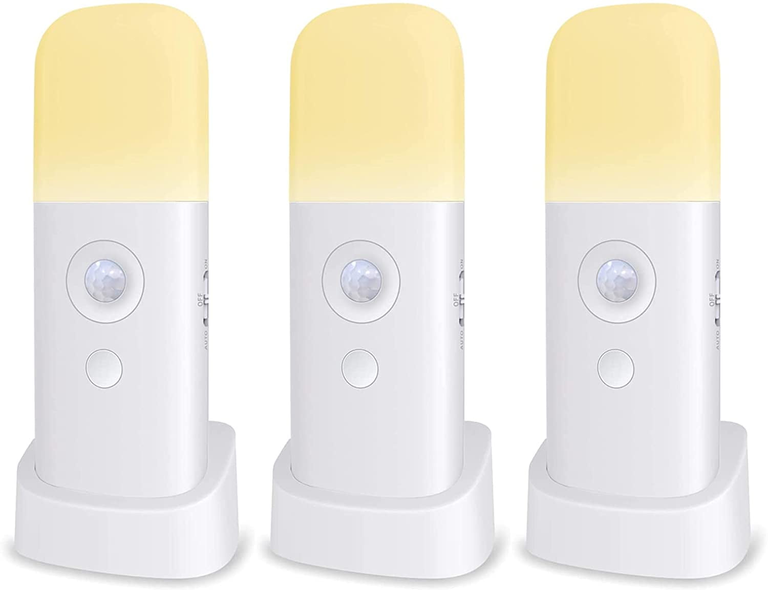 Kids Night Light, Motion Sensor Lamp, Adjustable Brightness, Portable ...