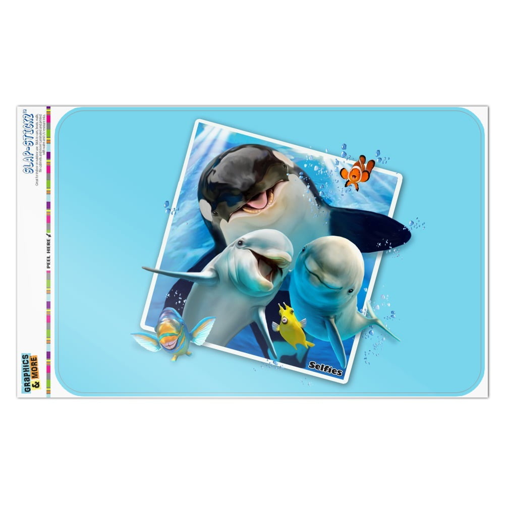 Ocean Selfie Picture Orca Killer Whale Dolphins Home Business Office ...