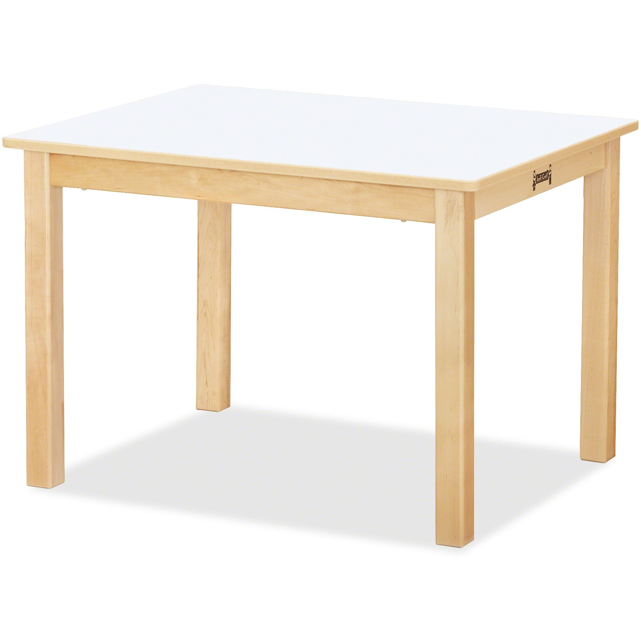 Jonti-Craft Multi-purpose White Rectangle Tables - Walmart.com