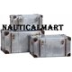Nauticalmart Silver Industrial Style Aluminium Trunk Set - Walmart.ca