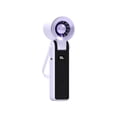 AuroraX Handheld Rechargeable Fan Mini Digital Display Fan Strong Wind ...