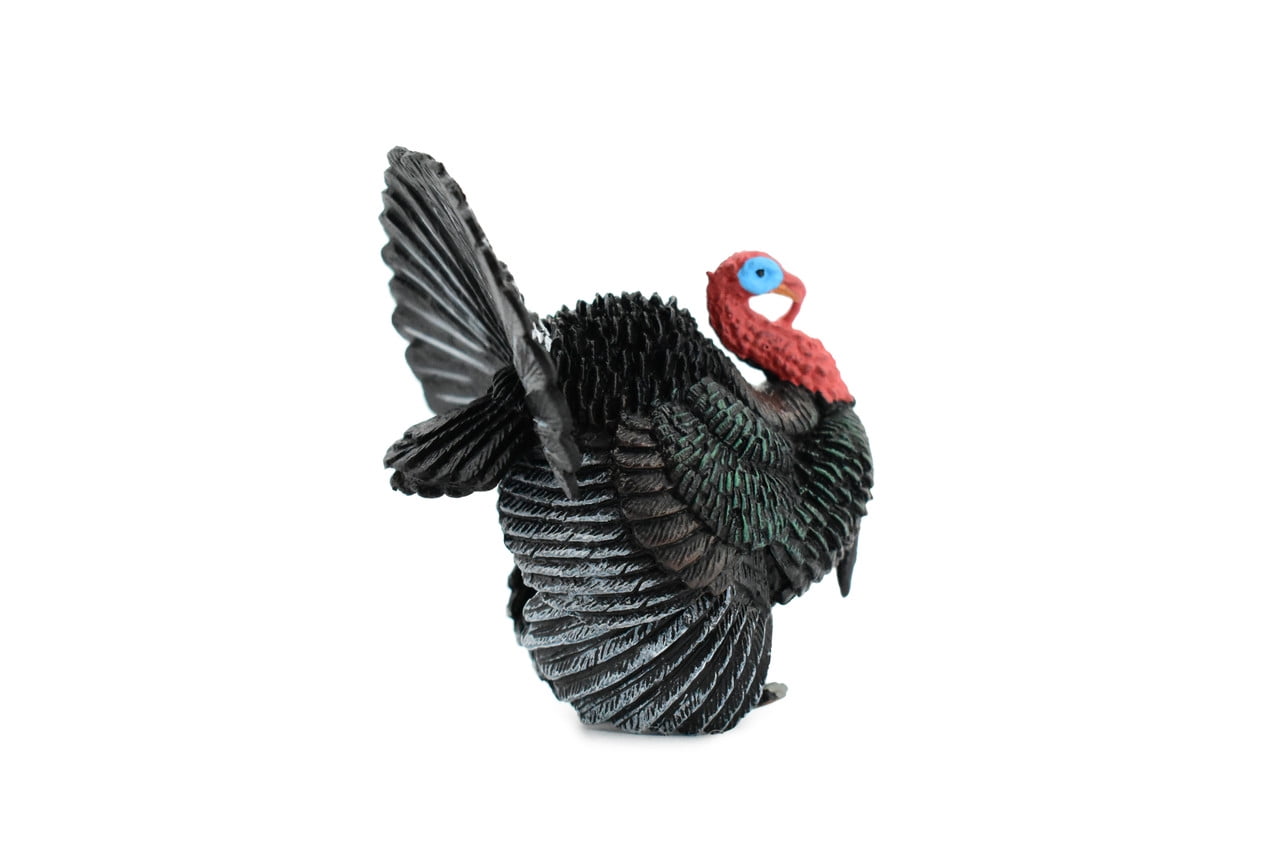 Bird, Turkey. Museum Quality, Hand Painted, Rubber, Realistic Toy ...