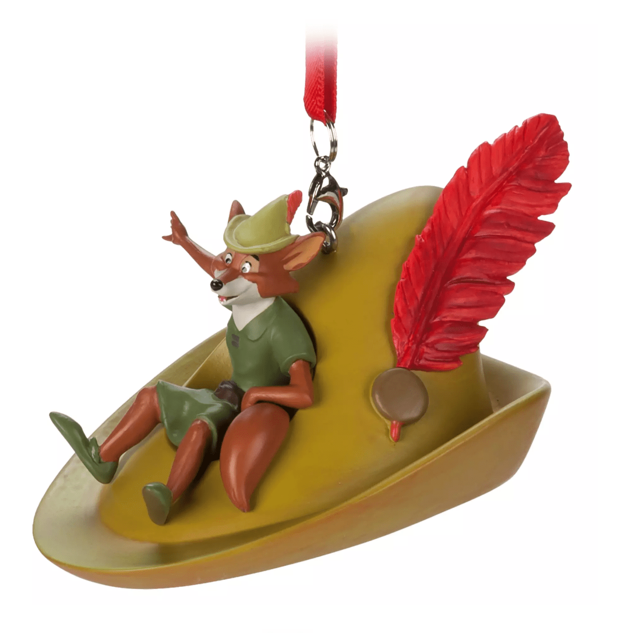 Disney Sketchbook Robin Hood Hat Christmas Ornament New with Tag ...