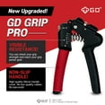 GD GRIP PRO Hand Grip Strengthener Adjustable gripper (Resistance : 29 ...