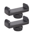 2Pcs Universal 17mm Ball Head Phone Holder Clip Width Adjustable 6-9 ...