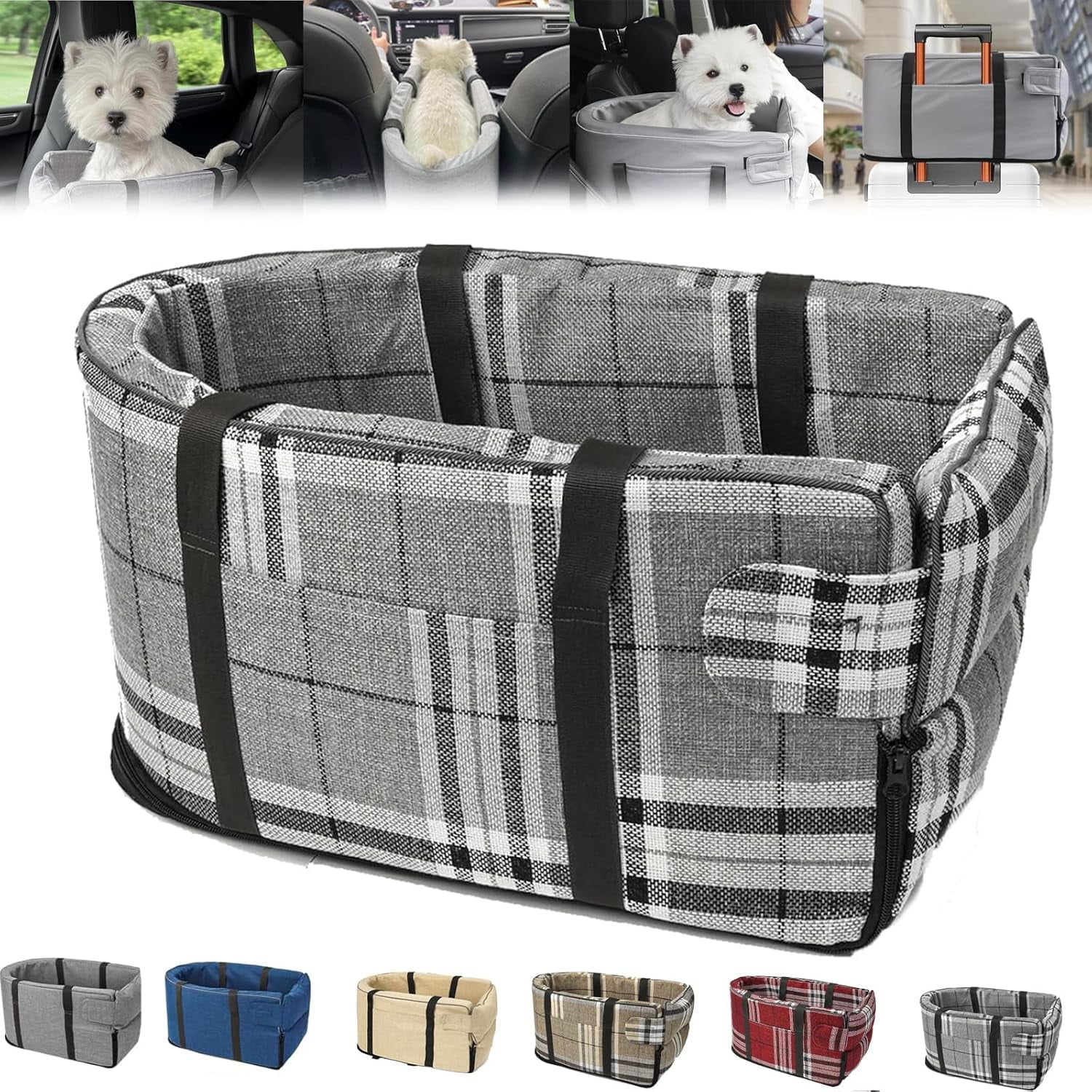 Click here for Zoseme Gentle Paws Car Seat Cat Carrier  Gentle Pa... prices