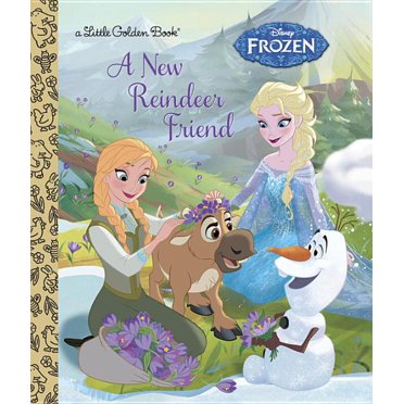 Little Golden Book: Olaf Waits for Spring (Disney Frozen) (Hardcover ...