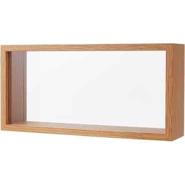 Love-KANKEI White Shadow Box Frame 8x10,Wood Deep Shadow Box Display ...