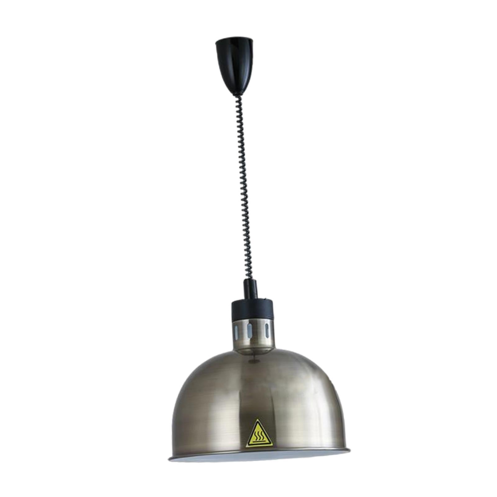 Lámpara de calor retráctil colgante, luz para calentar alimentos ...