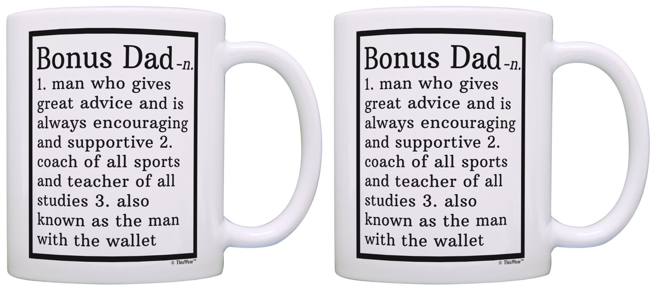 ThisWear Step Dad Mugs from Daughter Step Dad Step Dad Definition 11 ...