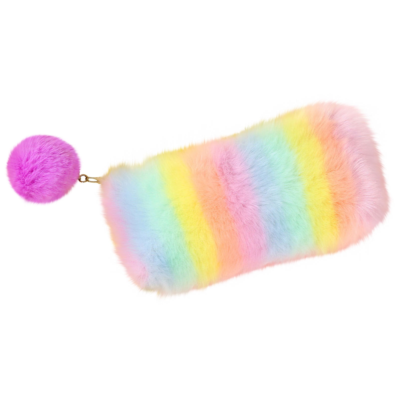 OAVQHLG3B Women Student Faux Zipper Clutch Bag Makeup Cosmetic Pouch ...