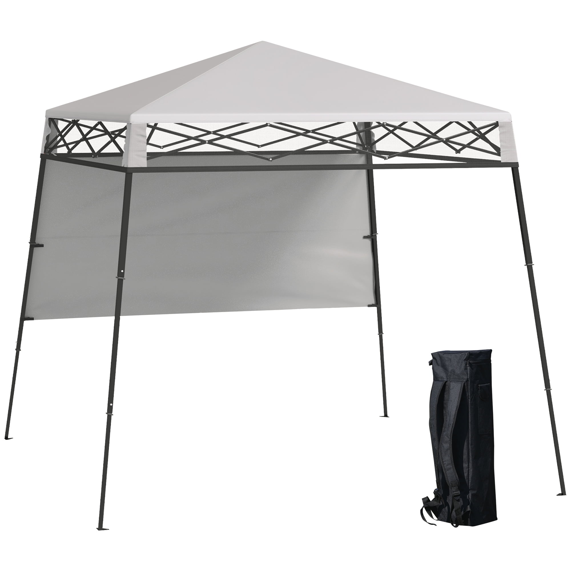 Click here for Outsunny 7 X 7 Garden Foldable Pop Up Gazebo Tent... prices